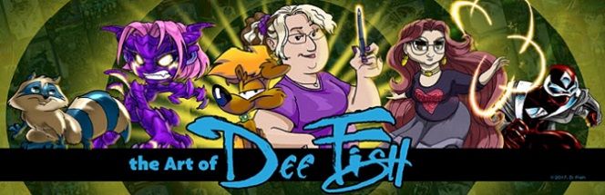 RICH INTERVIEWS: Dee Fish Creator/Artist/Writer “Finding Dee” – FIRST COMICS NEWS
